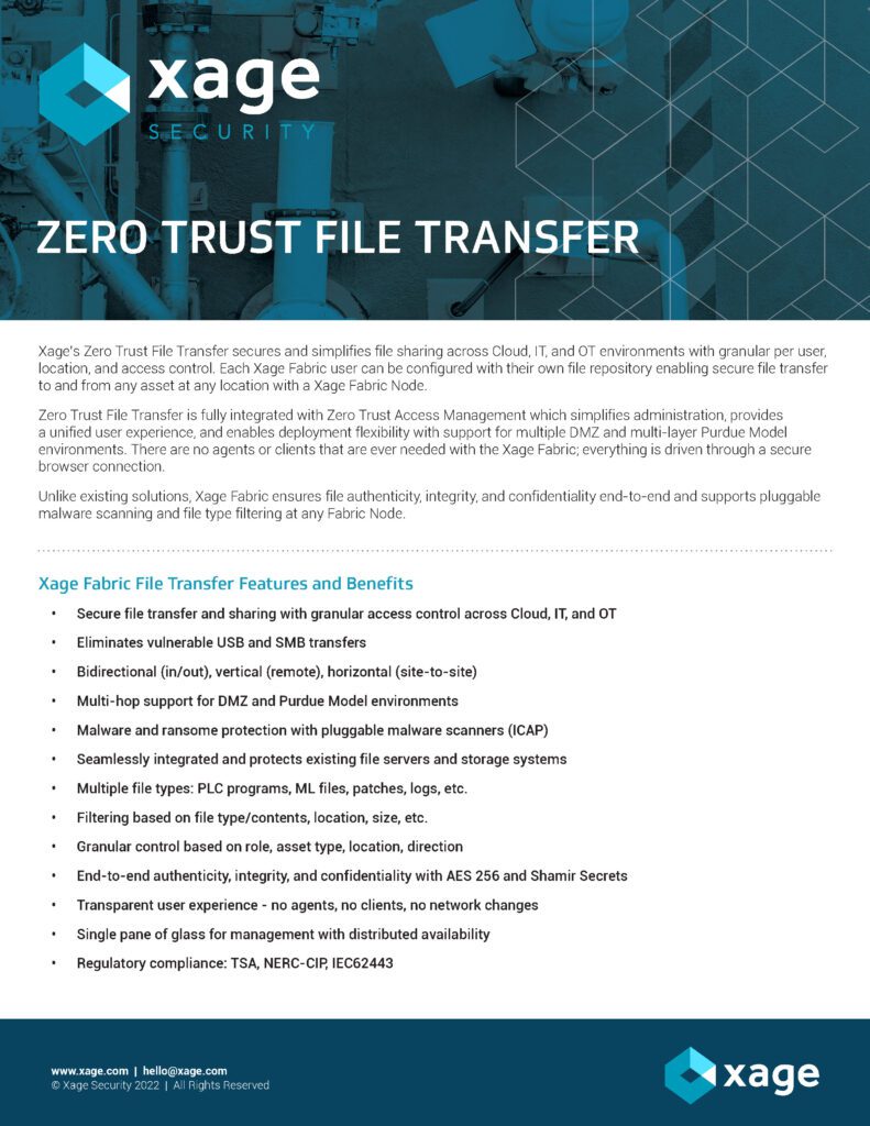 Content Library - Xage Security