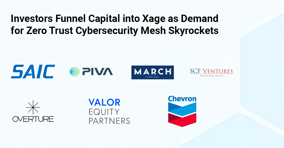 Investors Funnel Capital into Xage as Demand for Zero Trust ...