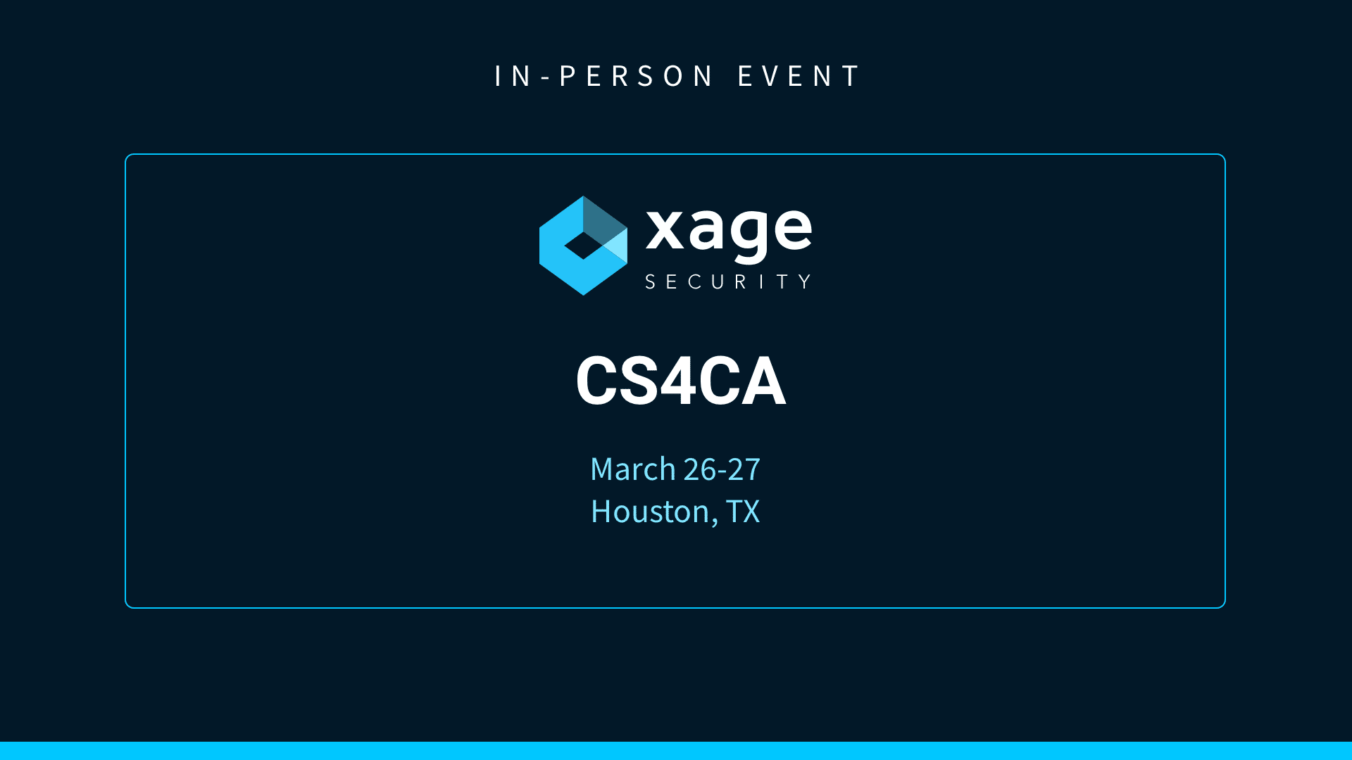 Events & Webinars - Xage Security